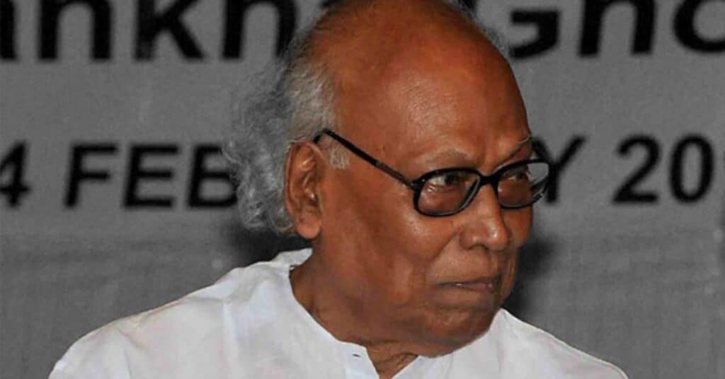 Shankha Ghosh passes away due to Covid-19 at his residence